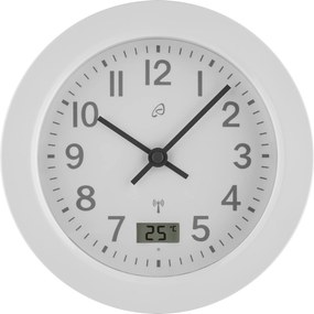 Auriol® Koupelnové hodiny řízené rádiovým signálem (bílá)