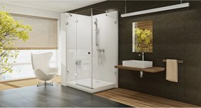 Ravak Gigant Pro Chrome 100 x 80 cm XA04A401010 sprchová vanička