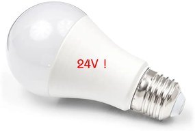 MILIO LED žárovka - E27 - 10W - 900Lm - neutrální bílá - 24V