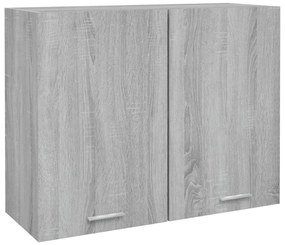 Petromila Závěsná skříňka šedá sonoma 80 x 31 x 60 cm kompozitní dřevo