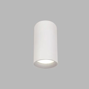 LED2 1251431D Luky, bílý stropní váleček, 20W LED 3000K DALI, výška 19,2cm