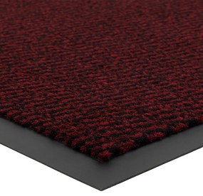 Červená vnitřní čistící vstupní rohož FLOMA Spectrum - 60 x 90 x 0,5 cm