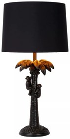 LUCIDE Stolní lampa EXTRAVAGANZA COCONUT průměr 30,5 cm - 1xE27 - Black