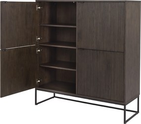 TENZO Dřevěný kabinet BALI hnědý 9001554920