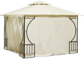 Zahradní pavilon BETH s moskytiérou 3x4 m béžový