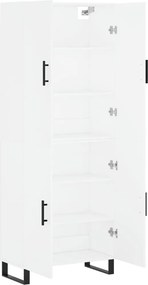 Skříň highboard bílá 69,5 x 34 x 180 cm kompozitní dřevo 3195699