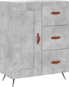 vidaXL Skříň highboard 69,5 x 34 x 180 cm kompozitní dřevo [3199981] Barva: Betonová šedá