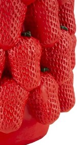 Váza Strawberry 32 cm červená