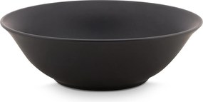 vtwonen Matt Black miska Ø18 cm, černá matná (Střední porcelánová miska na polévky)