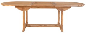 Designový zahradní stůl Risha 180-240 cm teak