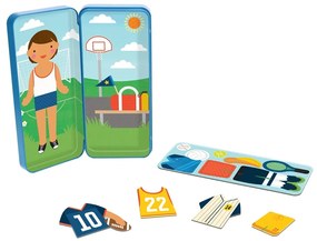 Petit Collage Magnetické puzzle Sportovec