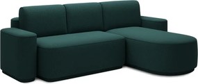 Rohová sedací souprava RUBY, tm. zelená (enjoy 35)