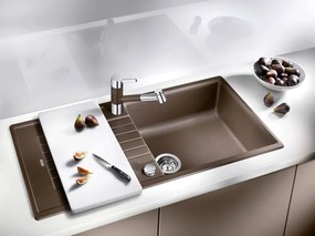 Blanco Zia XL 6 S, silgranitový dřez 1000x500x190 mm, 1-komorový, antracitová, 517568