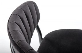 Designová židle Peva černá
