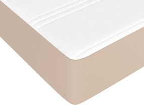 vidaXL Taštičková matrace 100 x 200 x 20 cm umělá kůže [347747] Barva: Bílá