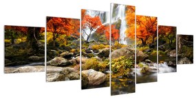 Obraz podzimní krajiny (210x100 cm)