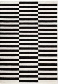 Hanse Home, Kusový koberec Vika 106207 Black White, 120x180, černobílá, ložnice