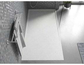 Mexen Amon, SMC obdélníková sprchová vanička 150 x 90 cm, bílá, 4F109015