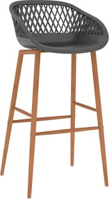 7dílný barový set bílo-šedý 3057422