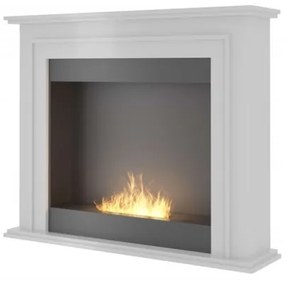 InFire - BIO krb 90x112,5 cm 3kW bílá