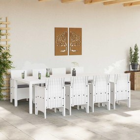 Zahradní jídelní souprava 9 ks Světle šedá Polypropylen 3378750