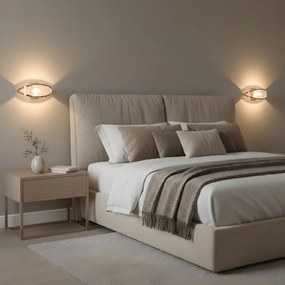 Toolight Rea, Nástěnné svítidlo LED G137-W Rose Gold, OSW-02621