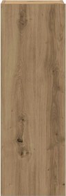 Sada 8 kusů nástěnné TV skříňka dub artisan kompozitní dřevo 3328954