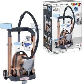 SMOBY Vozík pro malou uklízečku s vysavačem Rowenta / od 3 do 6 let