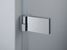 Sanswiss PUR PU31P jednokřídlé sprchové dveře 140 cm Šířka: 1400 mm, Profil: Chrom, Sklo: Hladké čiré
