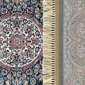 Exkluzivní vintage koberec modré barvy Šířka: 150 cm | Délka: 230 cm