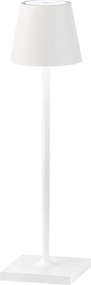 FAN LED-DRINK-S-BCO Nabíjecí venkovní svítidlo DRINK‑S bílá, LED 1,5 W, 165 lm, integrovaná baterie 1900 mAh - FANEUROPE