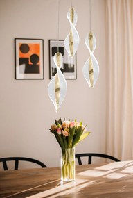 Toolight Spirálovité LED osvětlení G028-3CP zlaté