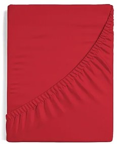 Matějovský napínací prostěradlo jersey Červené na matraci: 120 x 200 cm