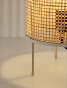 Designová stolní lampa Canto přírodní