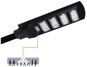 LED Solární pouliční lampa se senzorem URBI LED/11W/3,2V 6500K + DO IP54