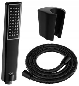 Mexen příslušenství - 1-bodový ruční sprchový set R-72, černá, 785726052-70