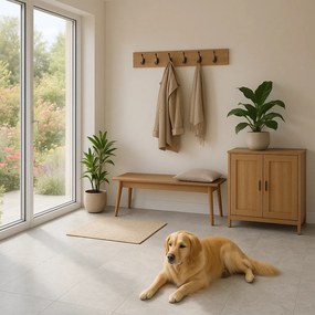 IVC Commercial, PVC podlaha - lino Logitex Ultimate 55 Gravel T96, na míru, šíře 2m,4m, šedá, filc, chodba / předsíň