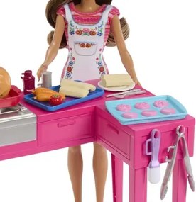 Mattel Barbie panenka teresa a kuchyňka herní set / od 3 let