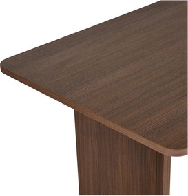 Jídelní stůl v dekoru ořechu 90x180 cm Linza – Kalune Design