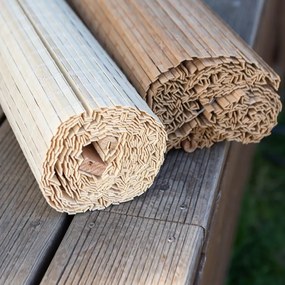 Vingo Bambusový baldachýn na pergolu - hnědý, rozbalený Rozměry (cm): 90x400