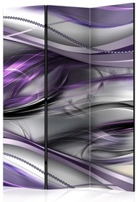 Paraván Tunnels (Violet) Dekorhome 135x172 cm (3-dílný)