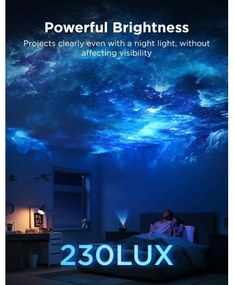 Govee - Galaxy Light Projector 2 Pro Matter s reproduktorem Wi-Fi
