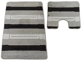 Sada koupelnových koberečků Montana Said XL Grey