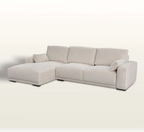 Pohovka Silkeborg crème white levostranná