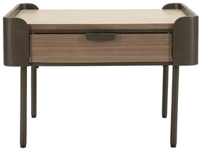 Designový konferenční stolek Ekewaka 60 cm hnědý