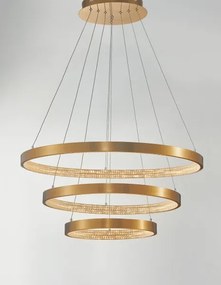 LED lustr Preston 180 zlaté