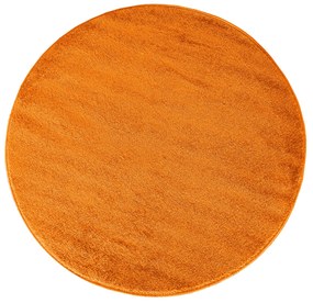 Kulatý koberec jednobarevný Portofino pomerančový Rozměr: průměr 160 cm
