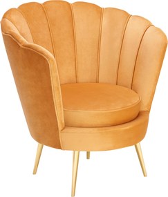 XXXLutz KŘESLO, textil, barvy zlata, curry žlutá Xora - Křesla klasická - 008103014401