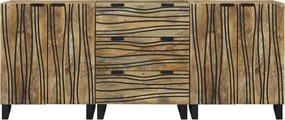 Sestava komody 3 ks Přírodní 180 x 33 x 75 cm 3310041