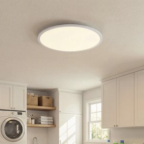 Chytrý LED panel bílý 60 cm vč. LED stmívání do teplých tónů s dálkovým ovládáním - Knob